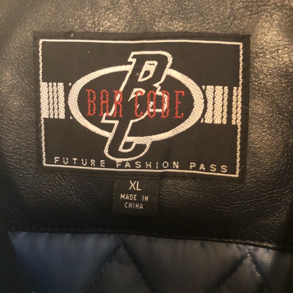 Barcode | Jackets & Coats | Leather Jacket | Poshmark